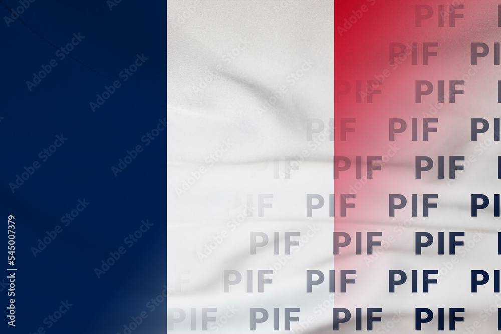 France flag PIF symbol organization Stock Illustration | Adobe Stock