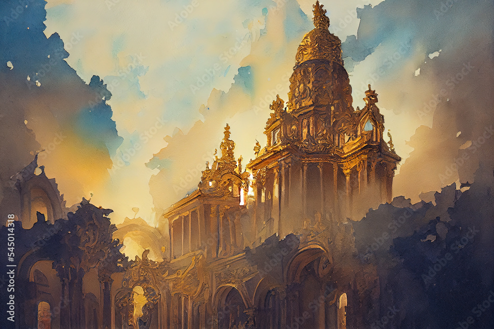 Golden Church Outside