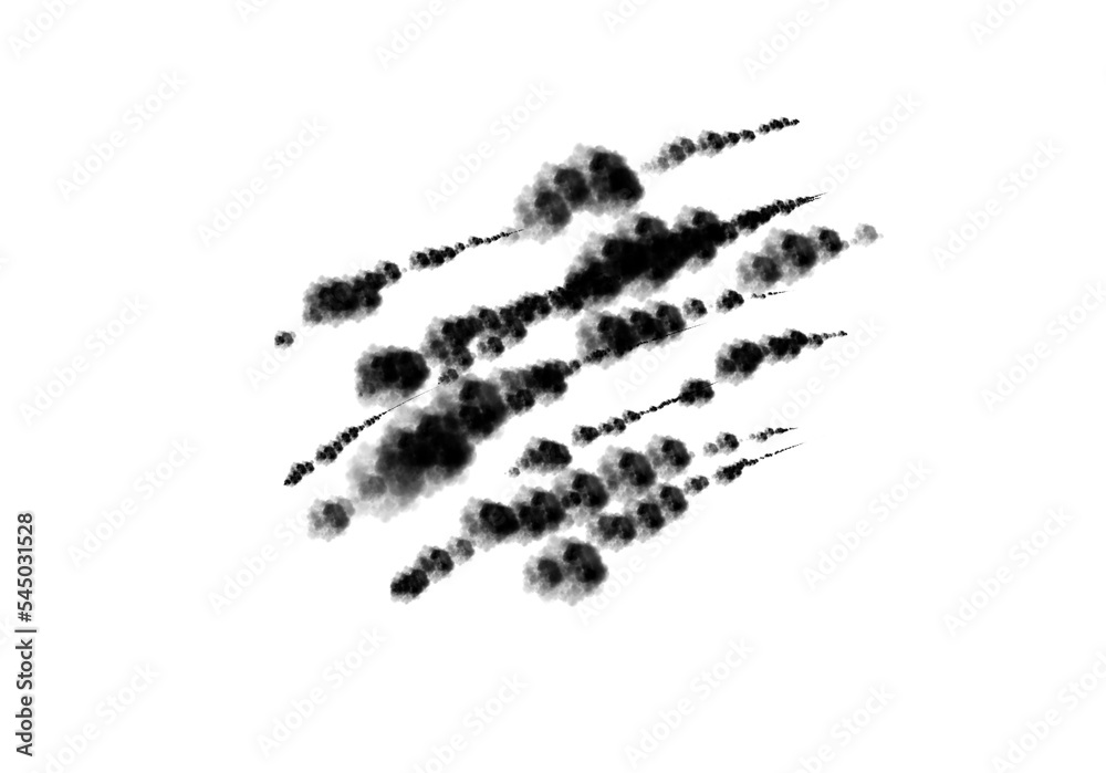 Black Ink spray on transparent background. Ink splash in air PNG. Ink ...