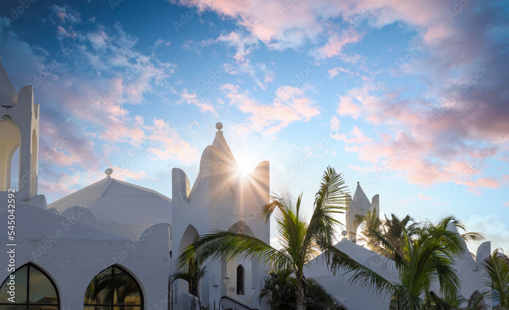 Mexico, Mazatlan Golden Zone, Zona Dorada, tourist beach and resort ...