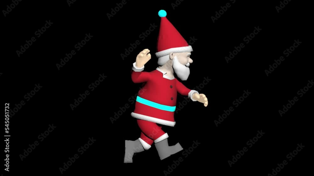 Animated Santa Xmas. Merry Christmas dance. Merry Christmas animated ...
