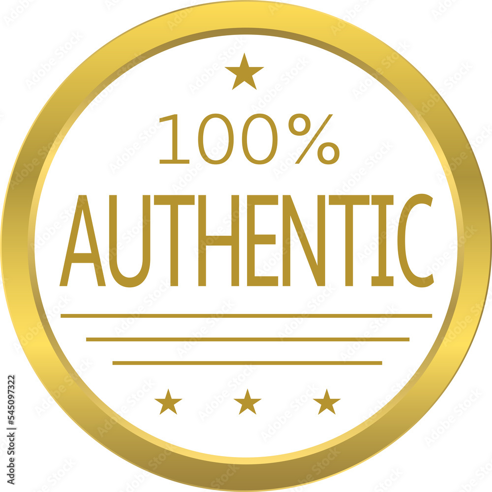 Authentic label. Png and Jpeg files Stock Illustration | Adobe Stock