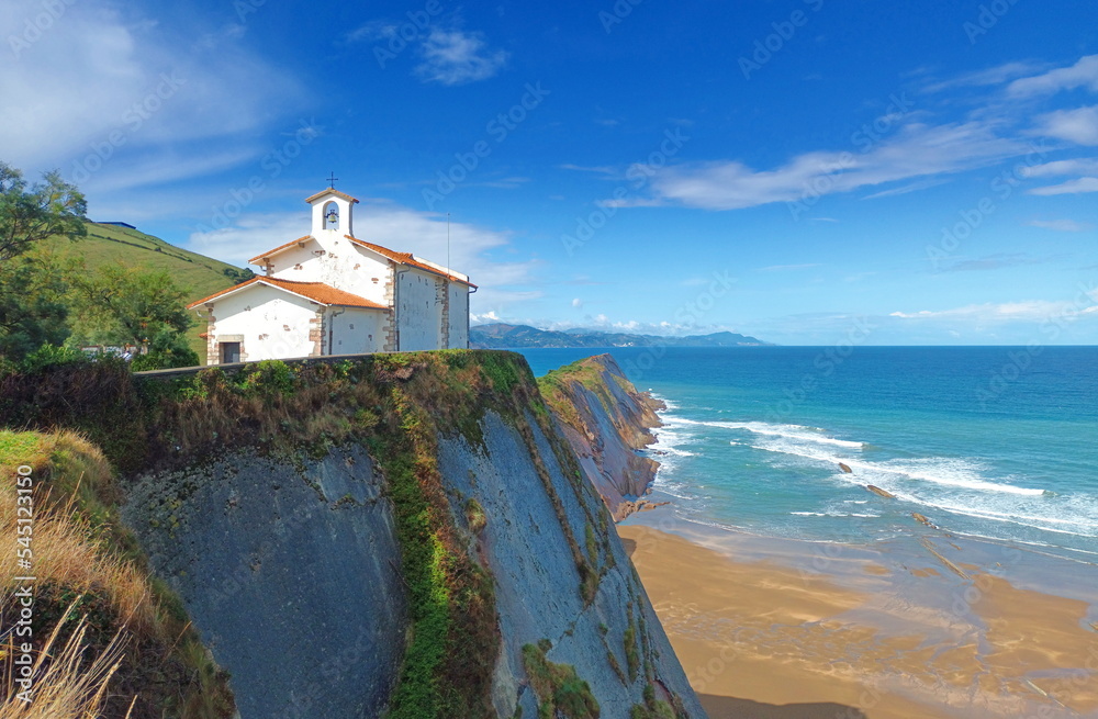 flysch from Zumaia, Euskadi, are perfectly delimited rock strata that ...