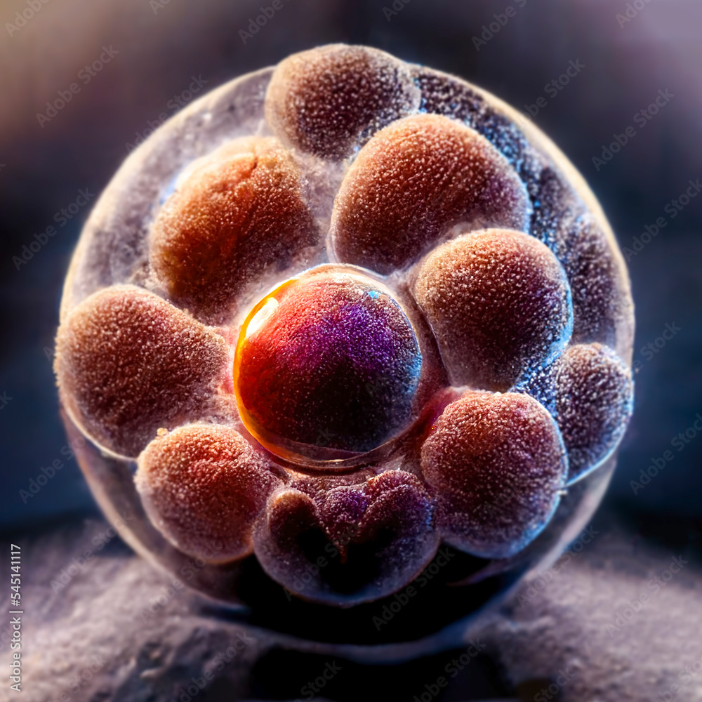 Human embryo, generative ai illustration Stock Illustration | Adobe Stock