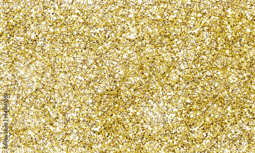 Gold glitter overlay, shiny glowing metallic texture with small ...