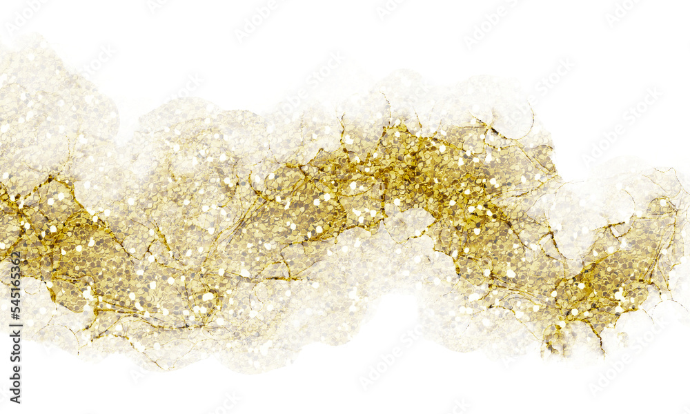 Abstract gold structured glitter overlay, shiny glowing metallic ...