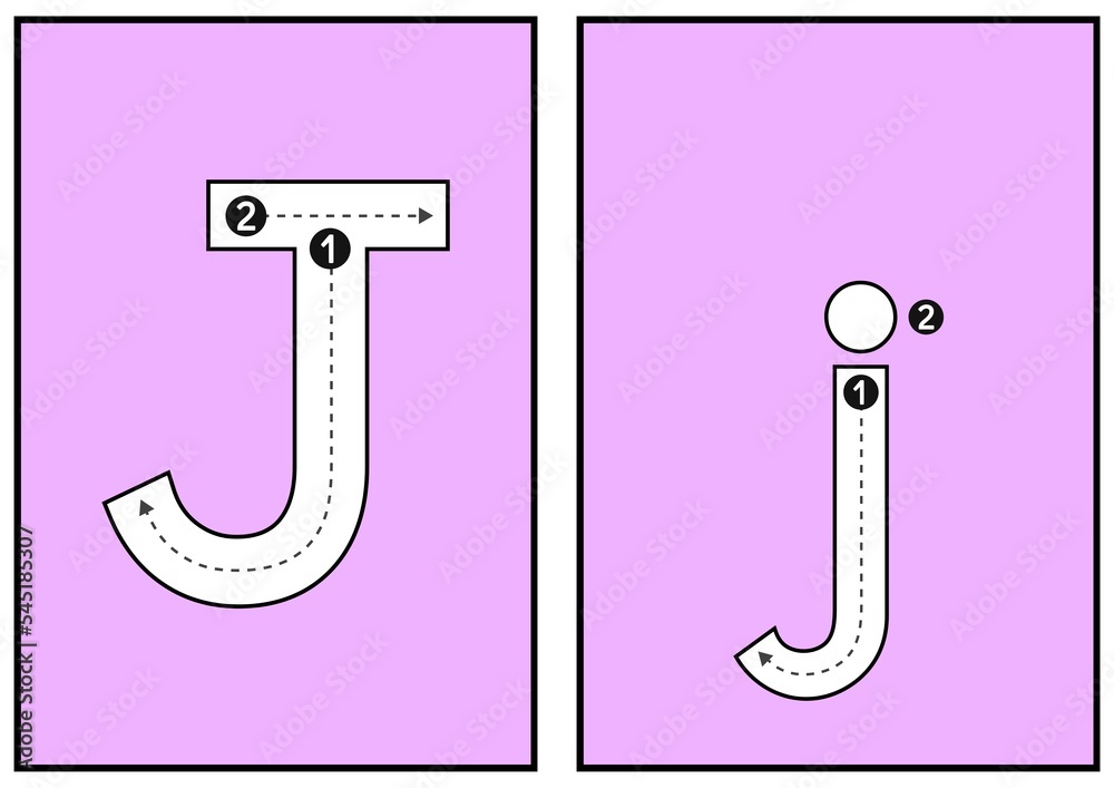 Learning Pastel Alphabet Matching Flashcards For Kids. Stock ...