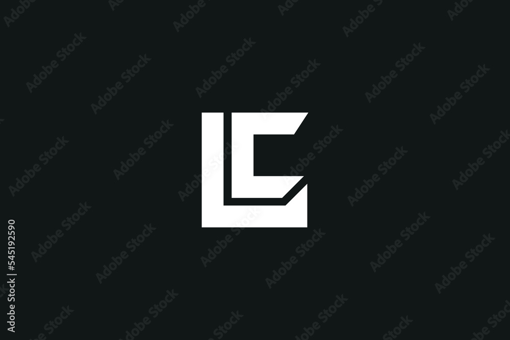 Abstract CL LC Letters Logo Initial Based Monogram Icon Vector ... Abstract CL LC Letters Logo Initial Based Monogram Icon Vector ...