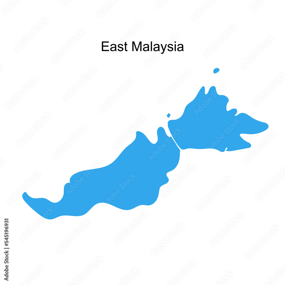 Malaysia map asia