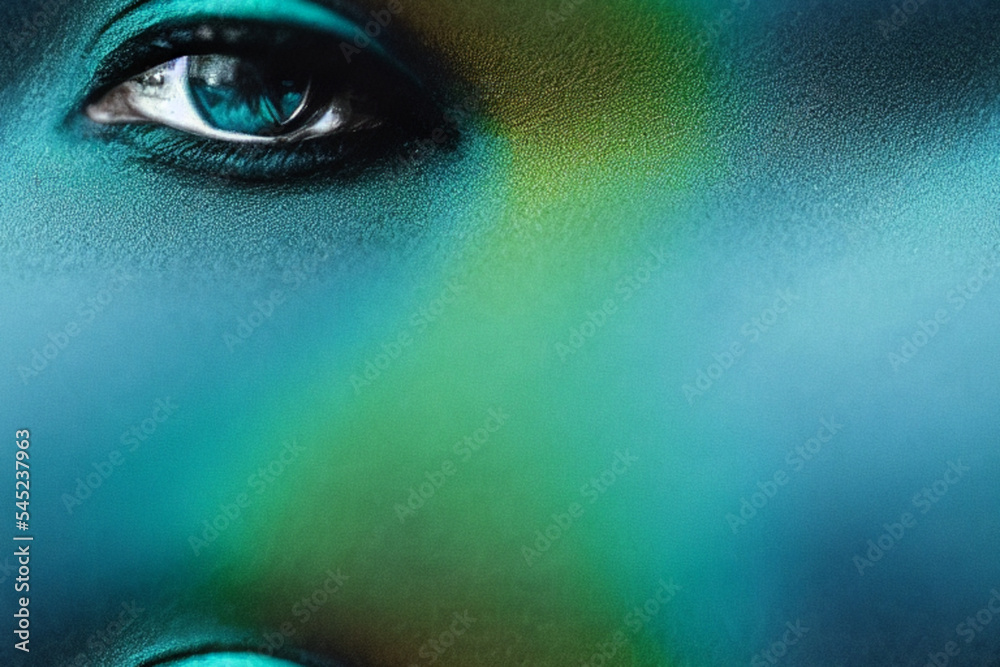 Teal Texture Seamless Pattern Gradient Water Bubbles lines swooping ...