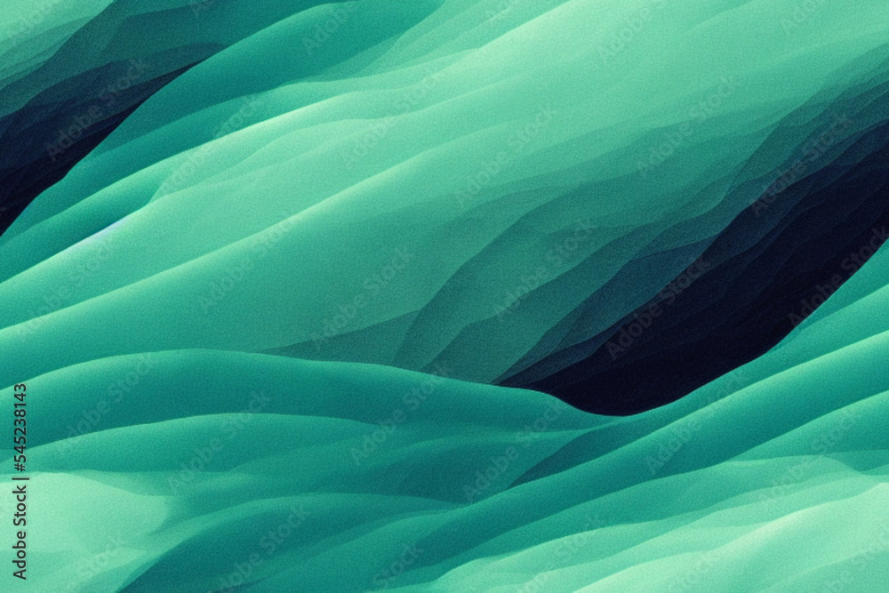 Teal Texture Seamless Pattern Gradient Water Bubbles lines swooping ...