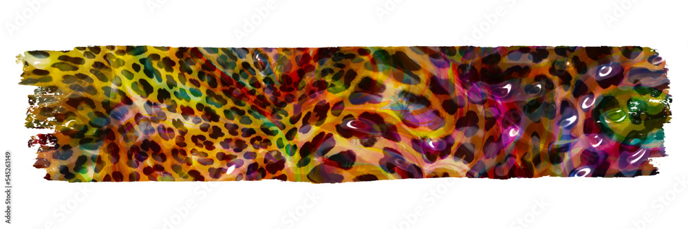 Abstract brush stoke png,Leopard brush stroke,Transparent png brush ...
