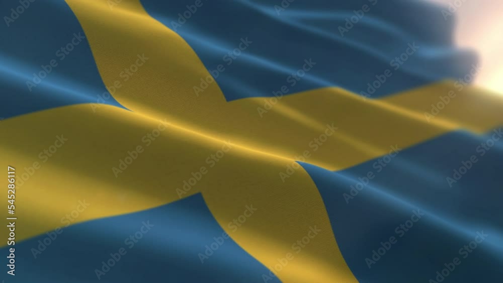 Official political flag of the Kingdom of Sweden. Official political ...