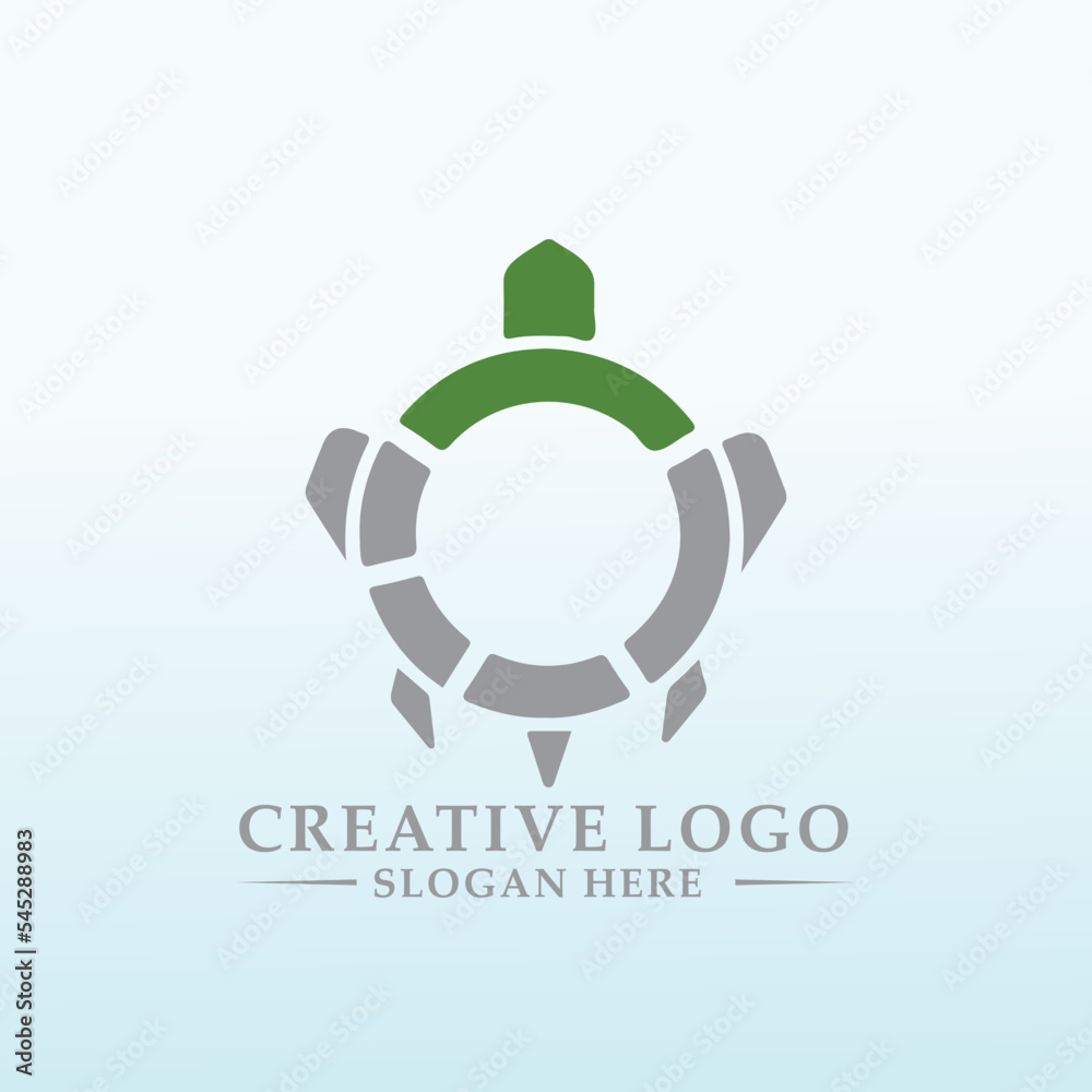 Turtle logo for start up investor Stock Vector | Adobe Stock