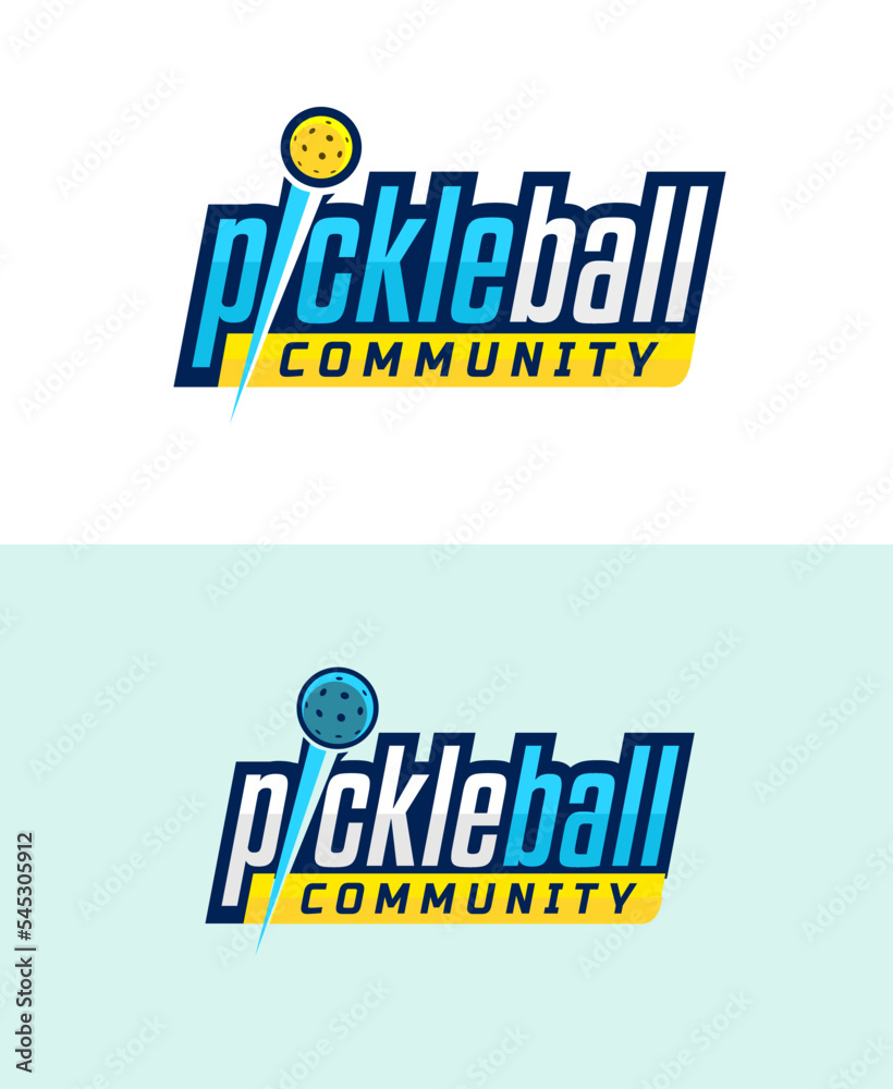 Great editable vector pickleball logo best for your club team and ...
