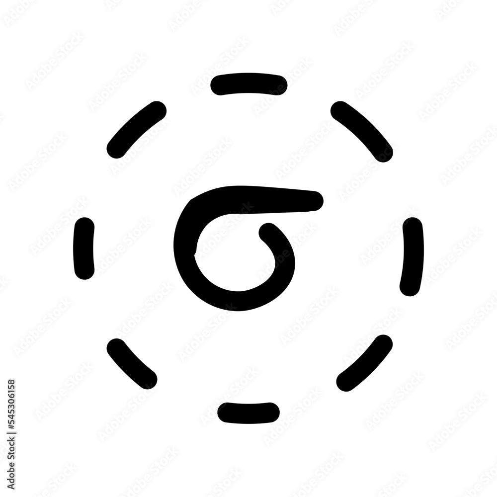 alphabet geometry greek letter math sigma icon Stock Vector | Adobe Stock