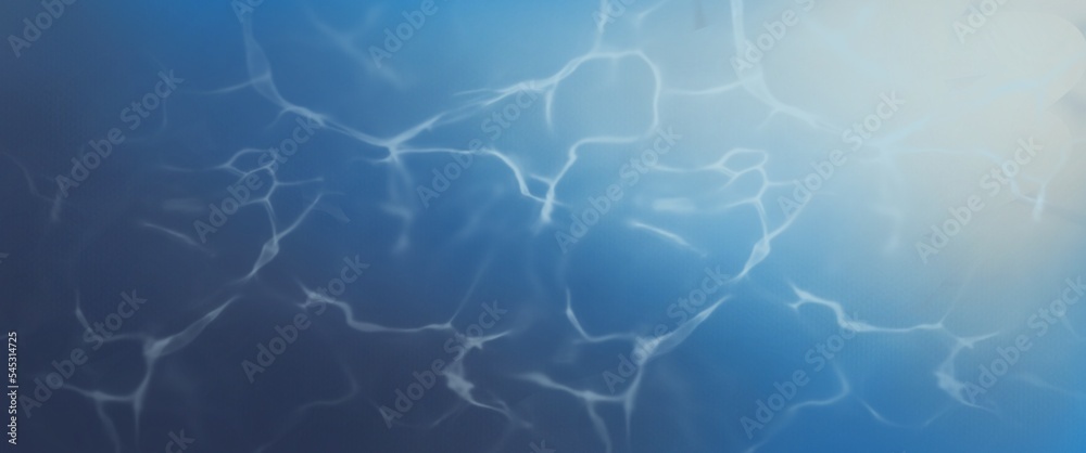 blue background with lightning digital art for card illustration ...