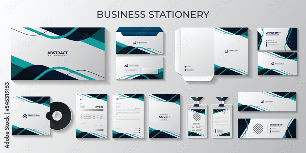 business stationery and identity, branding, Presentation Folder ...