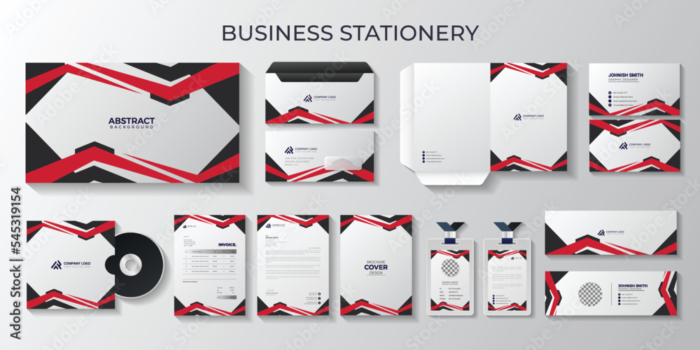 professional business stationery and identity, branding, Presentation ...