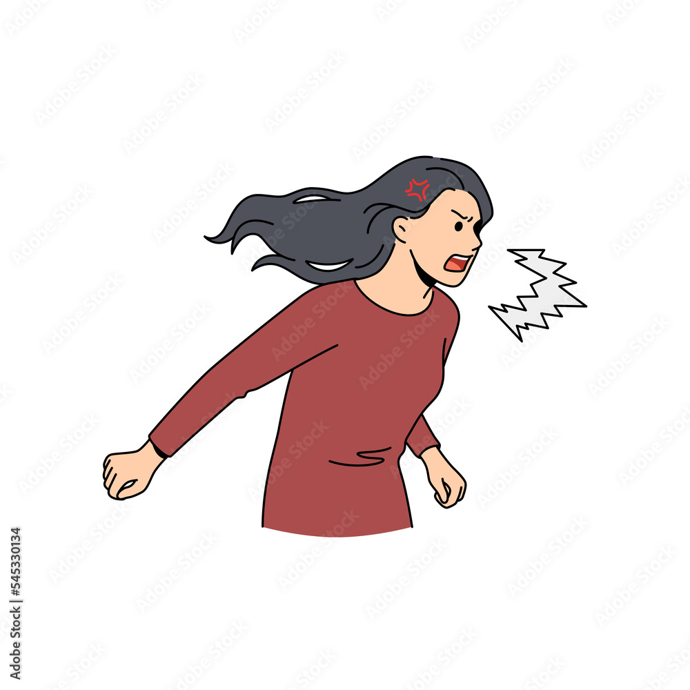 Angry Theme Png Format With Transparent Background Stock Illustration ...