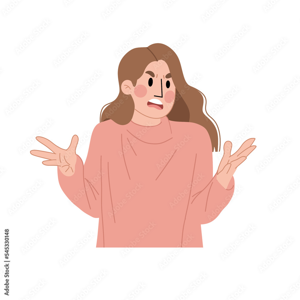Angry Theme Png Format With Transparent Background Stock Illustration ...