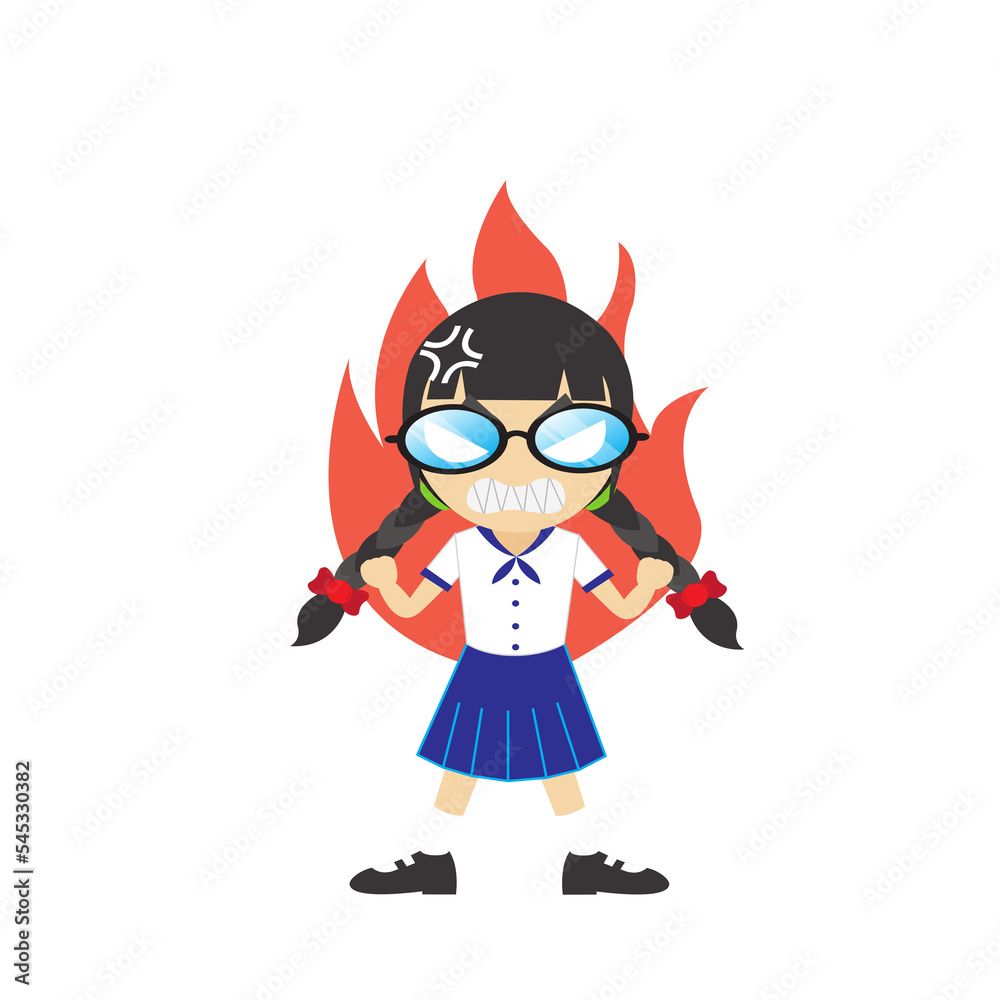 Angry Theme Png Format With Transparent Background Stock Illustration ...