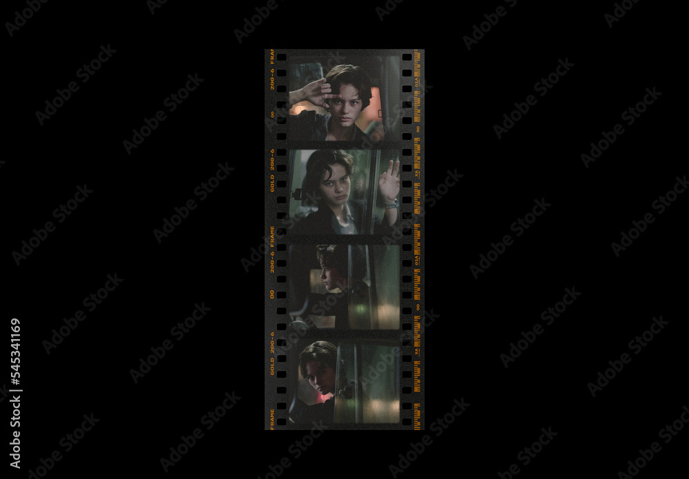 Analog Film Frame Photo Effect Mockup Template Stock Template | Adobe Stock