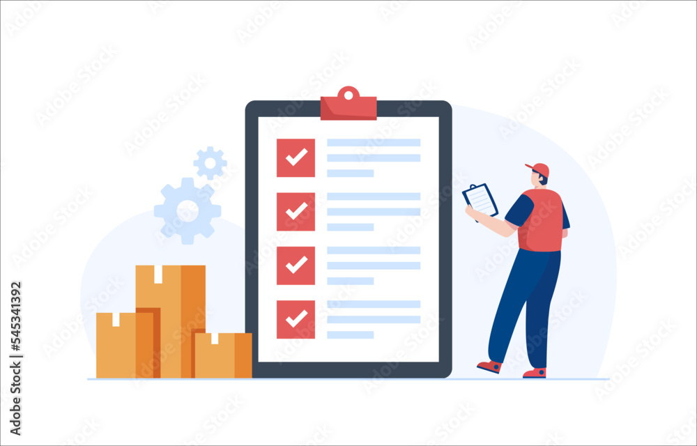 Warehouse manager maintaining delivery records. Inventory accuracy ...