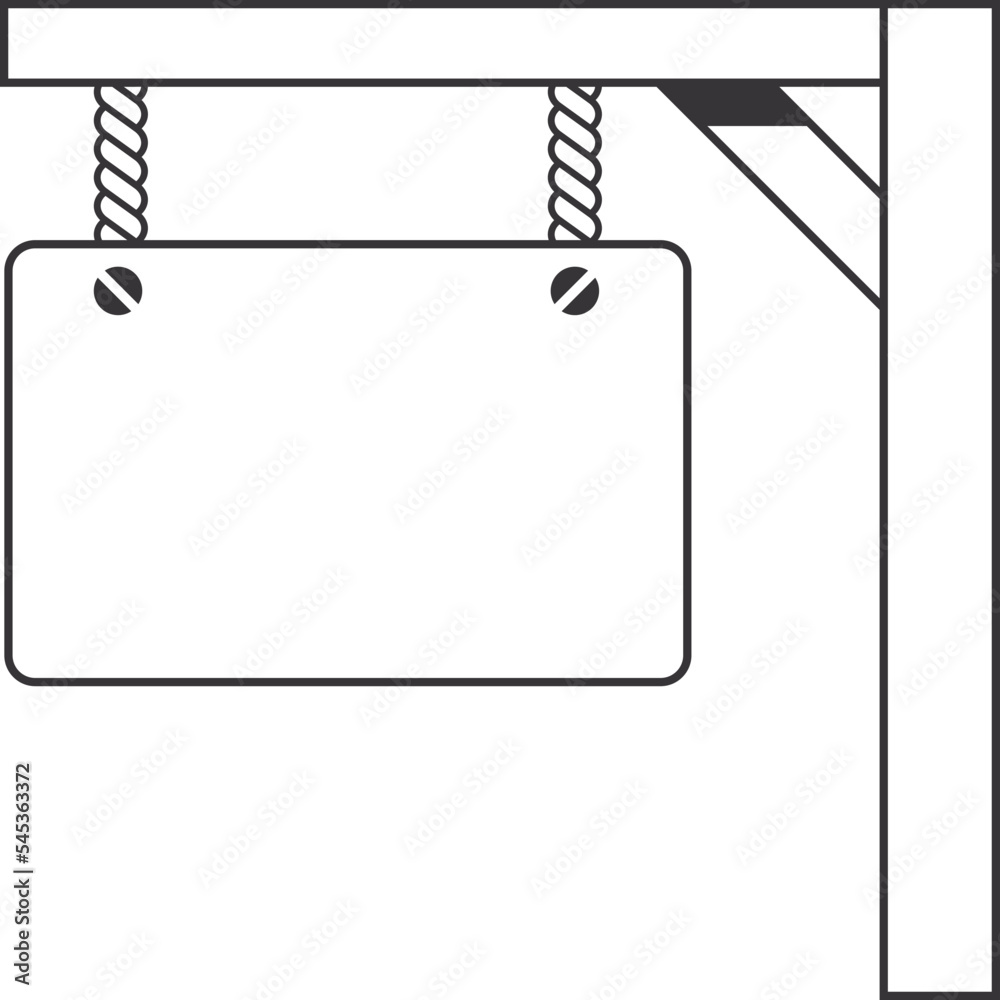 Sign board Frame clipart svg. Stock Vector | Adobe Stock