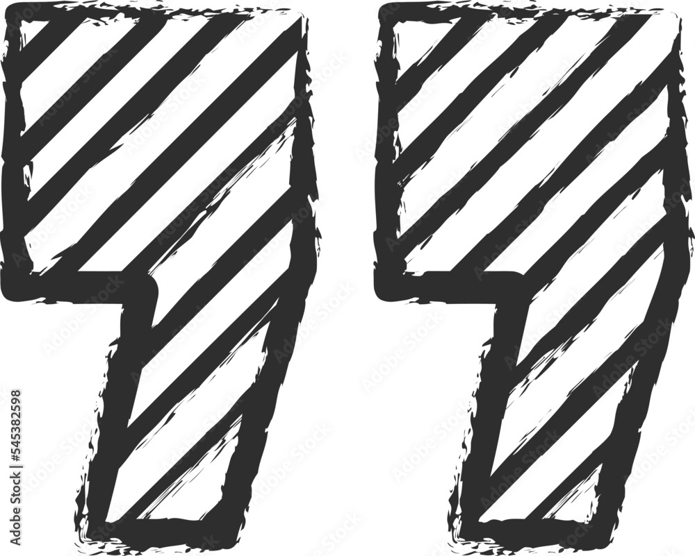 Sketch chalk style serif font handdrawn art. Chalked contour bold ...