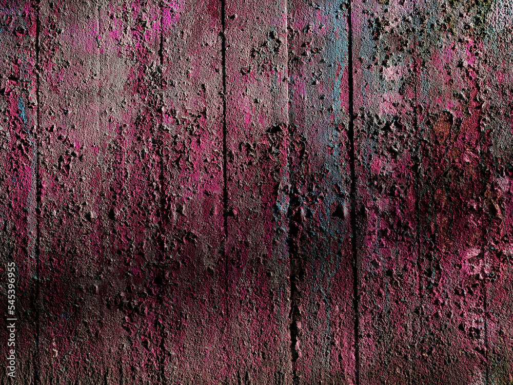 old graffiti concrete wall, colorful background, Retro Vintage Worn ...