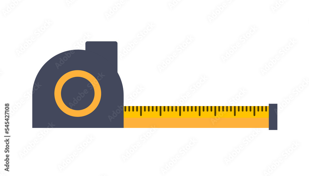 ภาพประกอบสต็อก measuring tape isolated on transparent background. Ruler ...