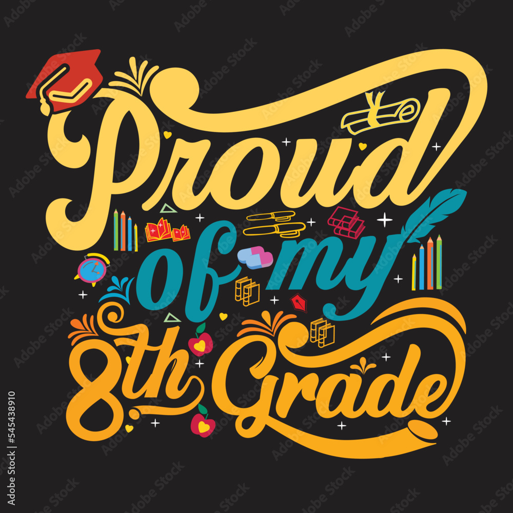 Welcome Back To School T Shirt Design With School Elements Or Hand welcome-back-to-school-t-shirt-design-with-school-elements-or-hand