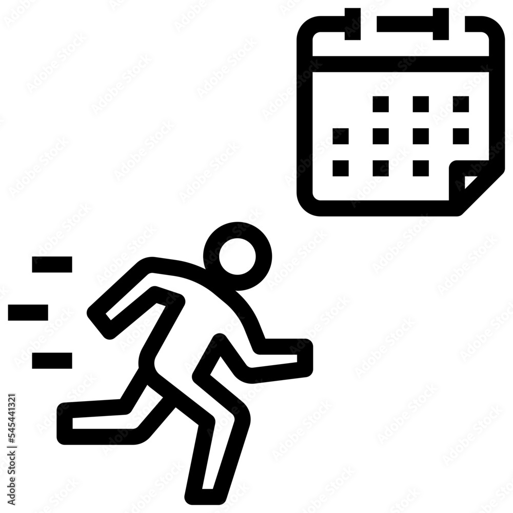 importance outline style icon Stock Vector | Adobe Stock