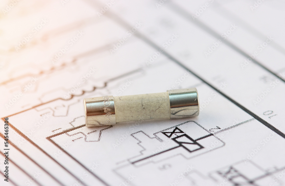 Electrical fuses for overcurrent protection in electronics. Safety ...