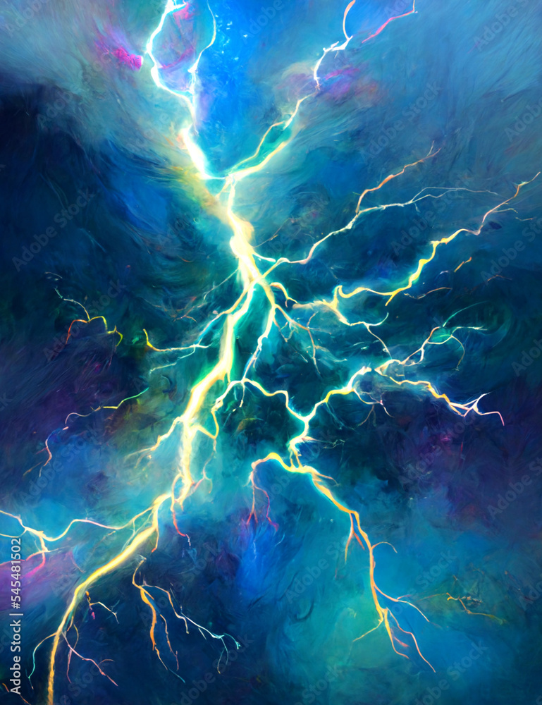 lightning in the night sky, lightning, sky, night, nature, background ...