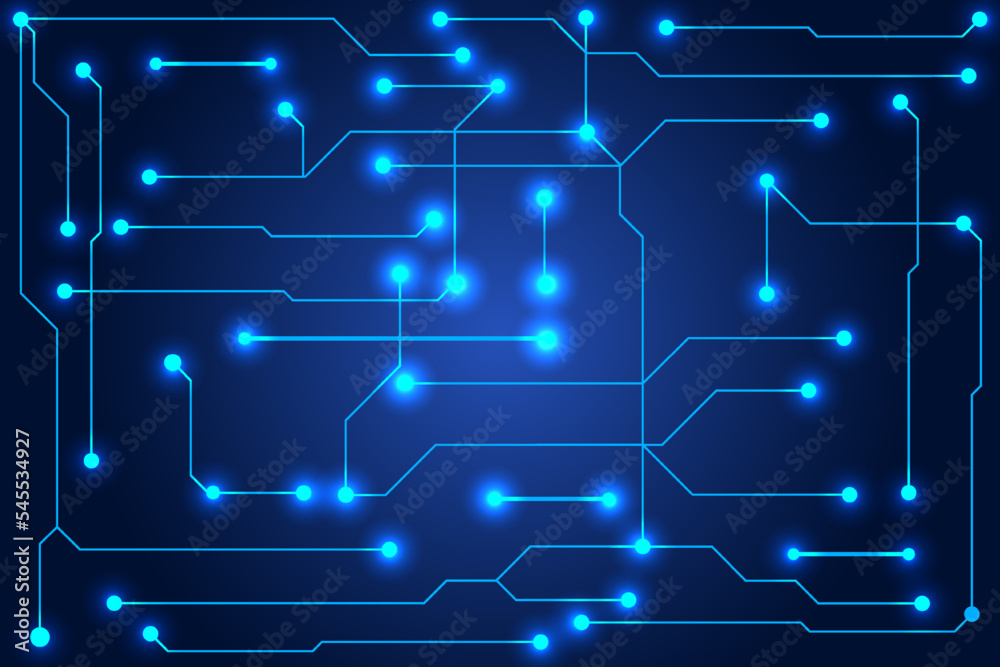 Abstract digital background with technology circuit board texture ...