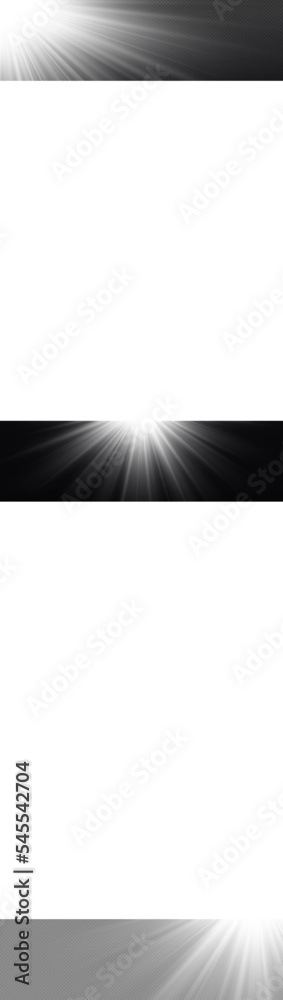 Sun light flash with rays and spotlight. Star burst with sparkles ...