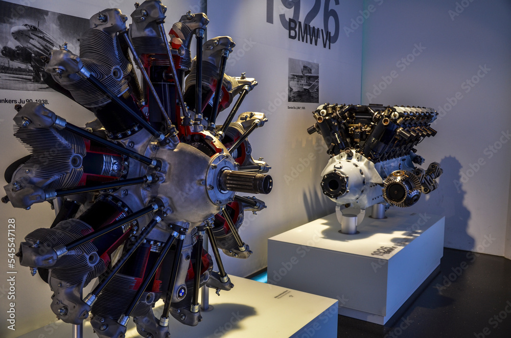 132 radial engine for Junkers Ju 90 1938 and 12 cylinders from an ...