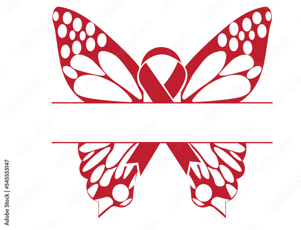 cancer ribbon your text name svg, blue ribbon svg, red ribbon svg, pink ...