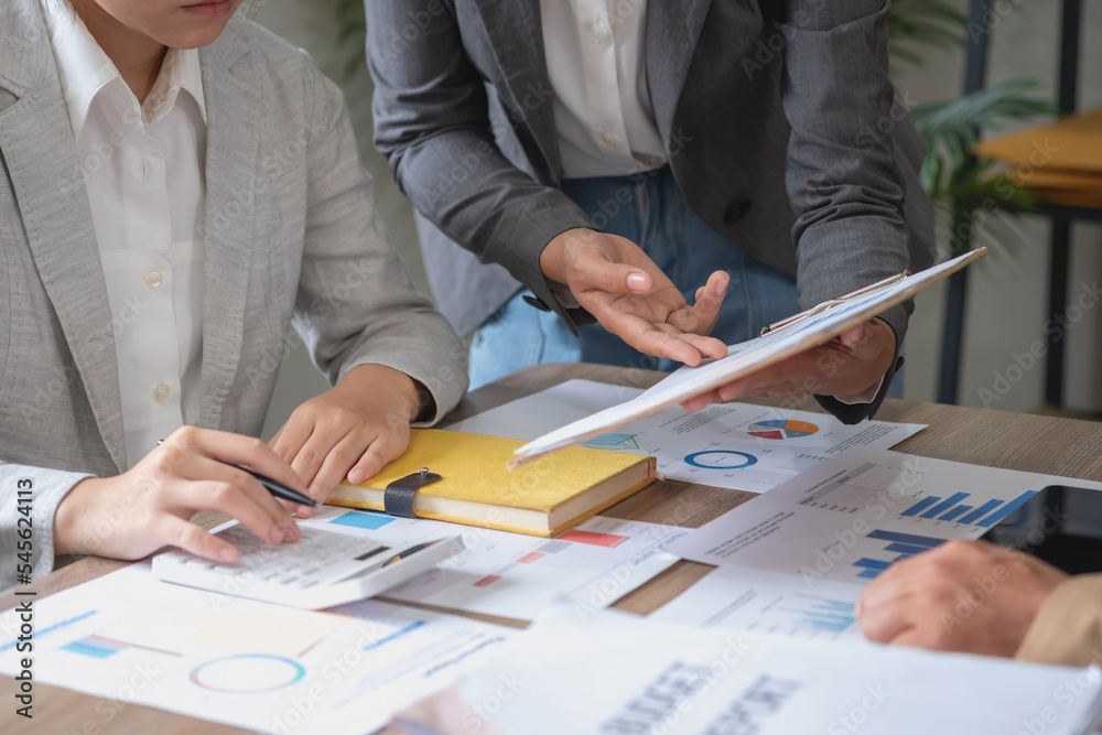 Marketing, Finance, Accounting, Planning, A team of businessmen plan ...