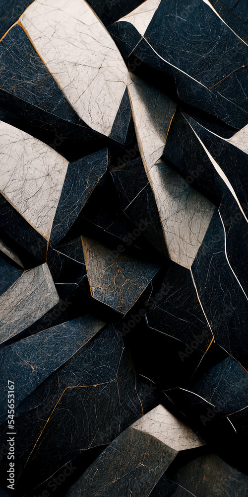 Dark navy blue marble stone texture wallpaper background Stock ...