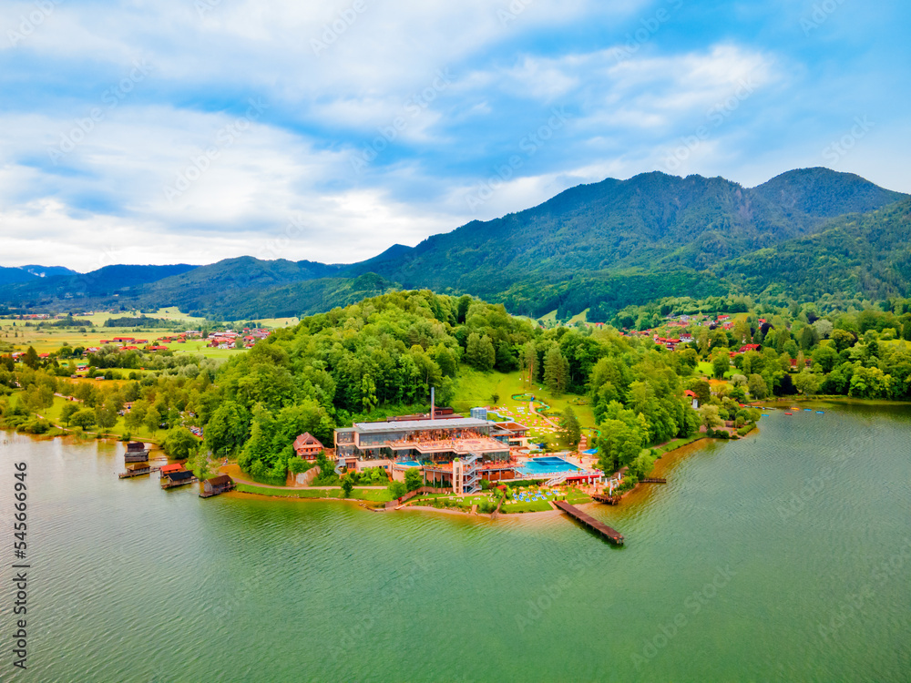Kristall Therme spa complex, Kochel am See Stock Photo | Adobe Stock