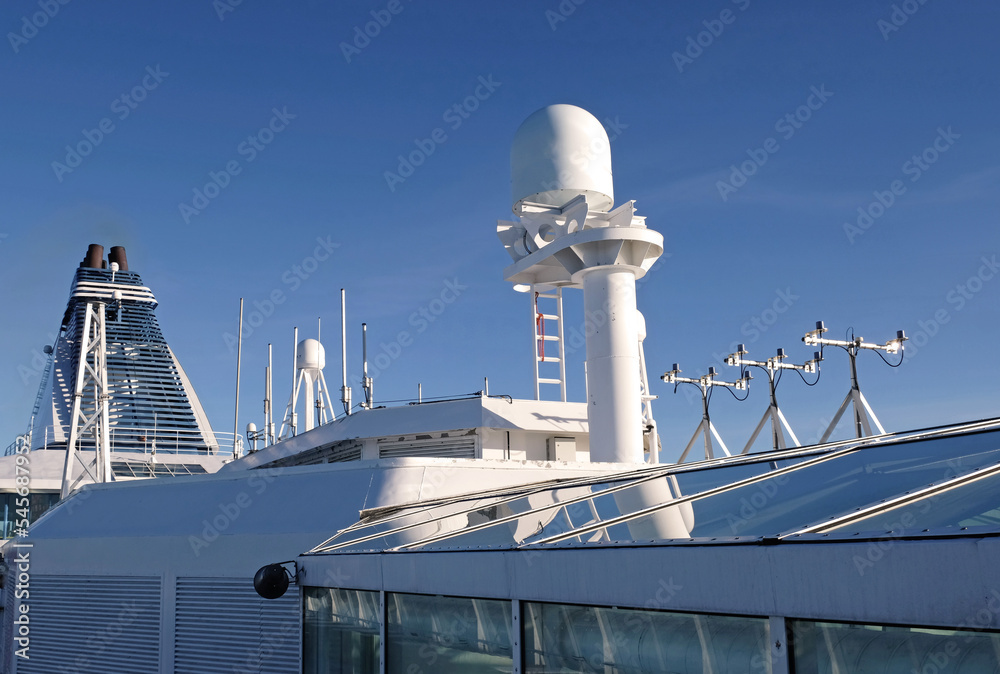 VSAT terminal, satellite internet connection, navigation equipment ...