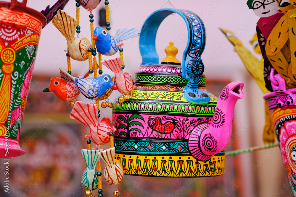 Beautiful Hand crafted colorful decorative items, The craft of each ...