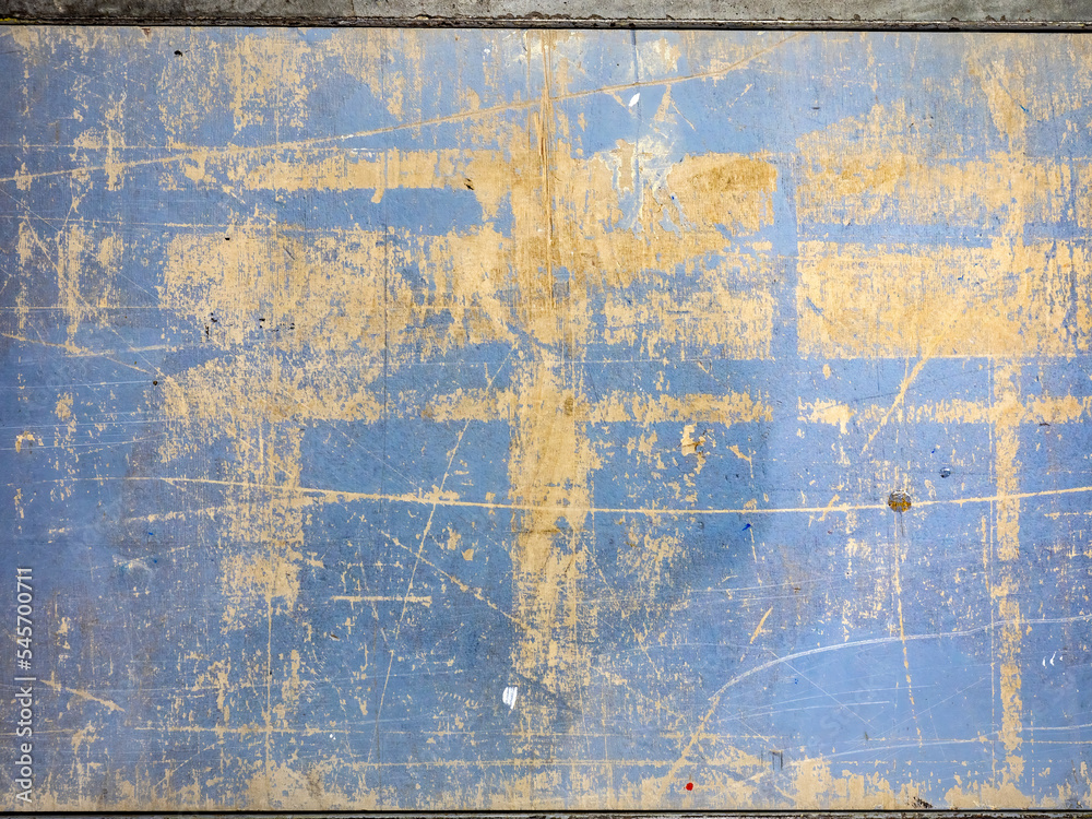 Old worn wall. Destroyed wooden surface. Worn board texture. Blackboard ...