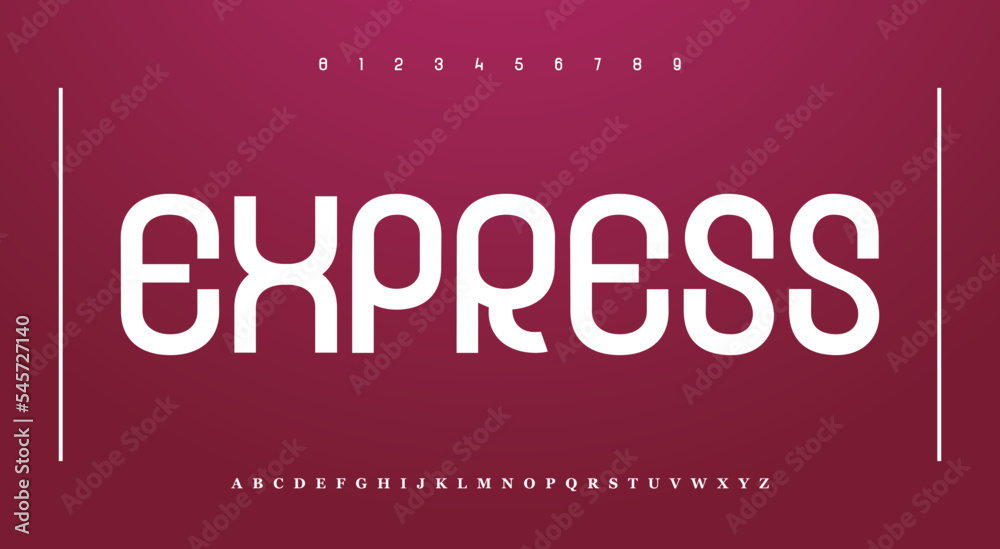 Modern technology font alphabet. Internet, electric letter fonts ...