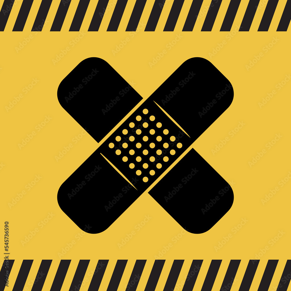 Logo pansement. Stock Vector | Adobe Stock