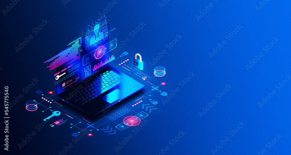 Passwordless Authentication And Single Sign On Concept 3d