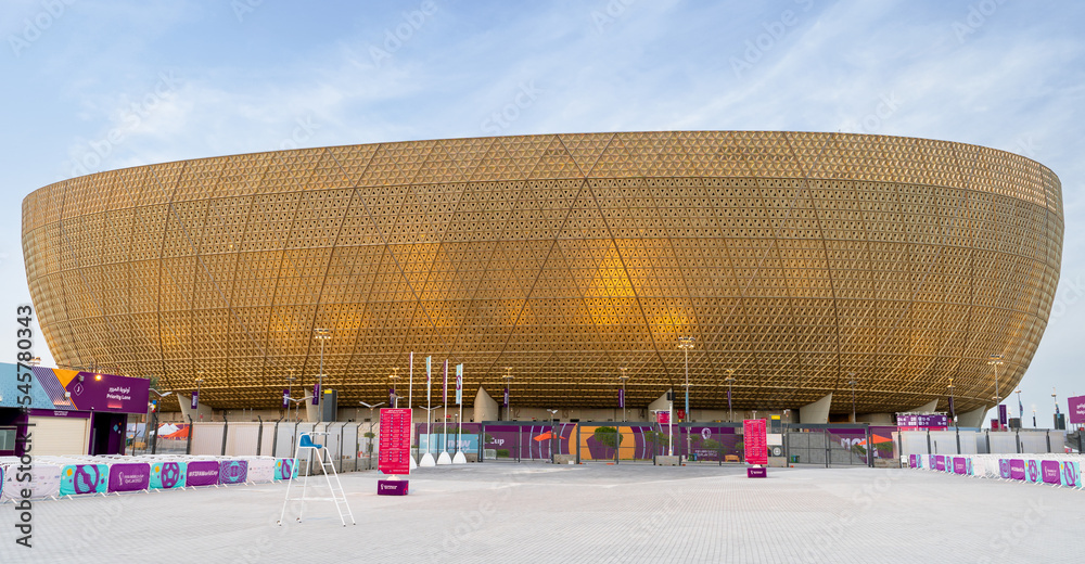 Doha,Qatar- September 09,2022:Lusail Iconic Stadium or Lusail Stadium ...